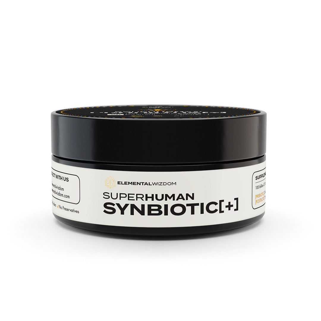 SUPER HUMAN SYNBIOTIC+ | Professional Strength Pre, Pro, & Postbiotics ...